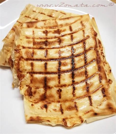 Баничка на тиган Закуски и печива в зоната