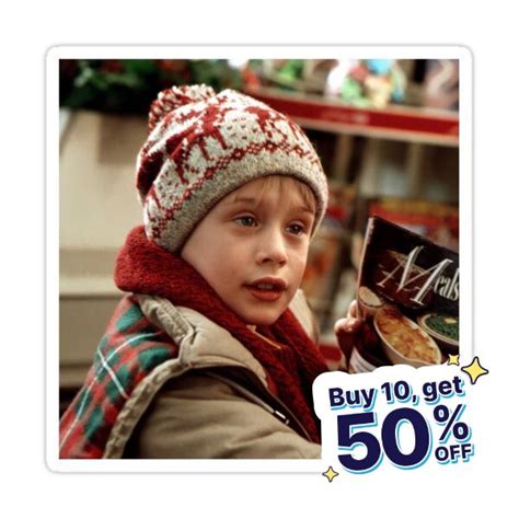Christmas Kevin Sticker For Sale By Ali Georgia Home Alone Christmas Movies List Home