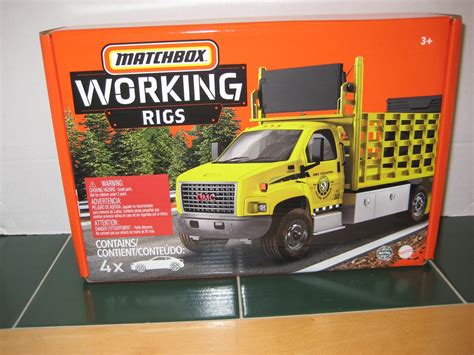 Matchbox Working Rigs Set Of 4 Mobile Crane Cement King Road Grader