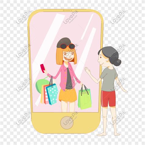 더블 11 쇼핑 선물 기쁨 휴대 전화 쇼핑 Taobao Tmall Png Png 일러스트 무료 다운로드 Lovepik
