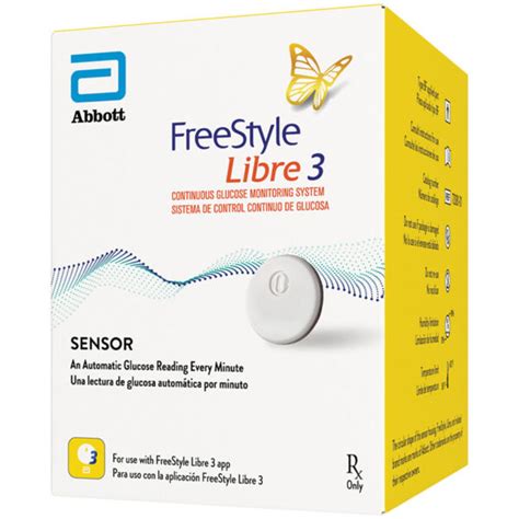Sensor Freestyle Libre 3 Continuous Glucose Monitor