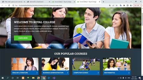 Tạo Area Và Layout Trong Aspnet Core Youtube