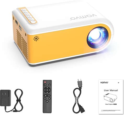 Vamvo Mini Portable Projector Small Videoprojector For Home Theater Projectors