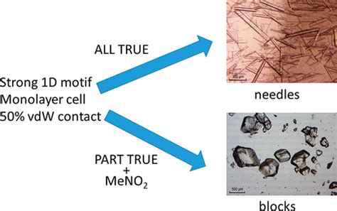 控制持久针状晶体生长的因素：主要一维二次键合、堆叠结构和范德华接触的重要性 Crystal Growth And Design X Mol