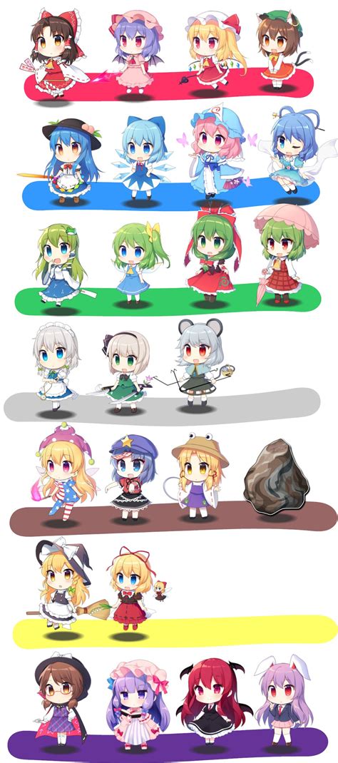 Touhou Characters Names