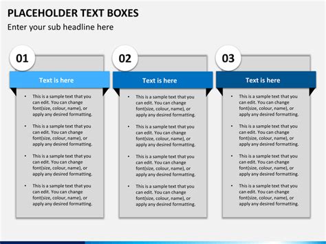 Placeholder Text Boxes Powerpoint Sketchbubble