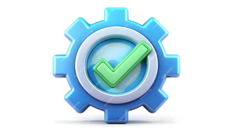 3d Ai Predictive Maintenance And Quality Assurance Icons For Isolated