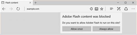 Enable Or Disable Adobe Flash Player In Microsoft Edge In Windows 10 Tutorials