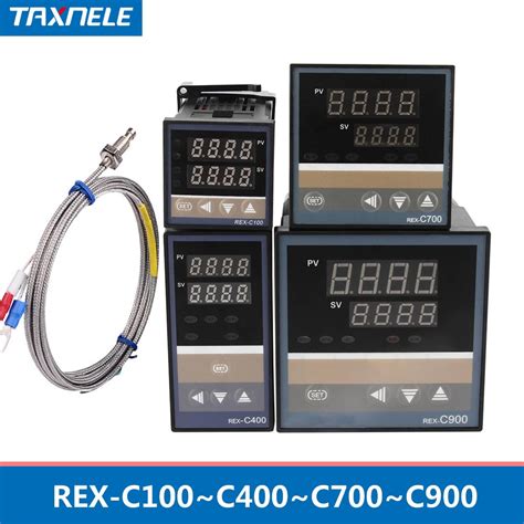Taxnele Pid Digital Temperature Controller Rex C100 C400 C700 C900 Thermostat Ssr Relay Output