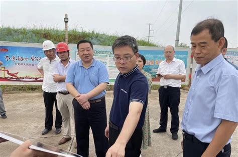 何淳宽调研城市建设项目 宣城市住房和城乡建设局