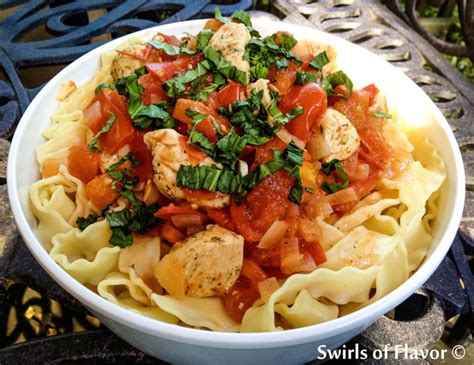 Chicken Pomodoro Pasta Swirls Of Flavor