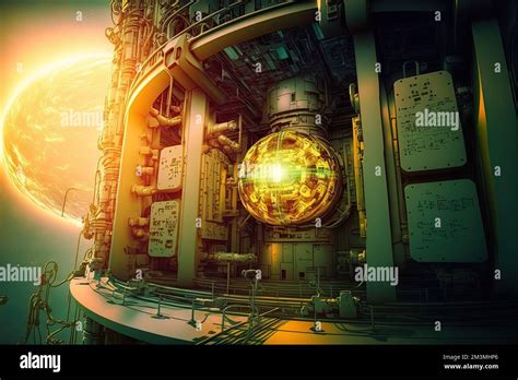 Laser Reactor In Atomic Astrophysics Laboratory For A Nuclear Fusion Experiment Melding Process