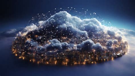 cloud computing and storage concept stock illustration illustration of computing storage