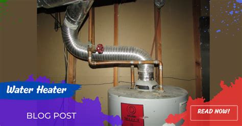 Water Leaking From Water Heater Vent Pipe Gas Furnace