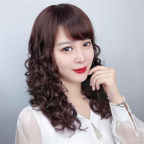 假发套女中长卷发大波浪新款中老年妈妈防真发套羊毛卷逼真自然怎么选？日常整顶假发淘宝美妆网