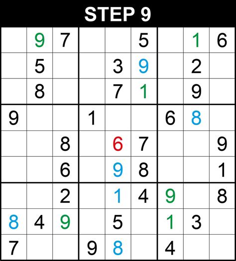 Step By Step Sudoku Solution Worksheets Library