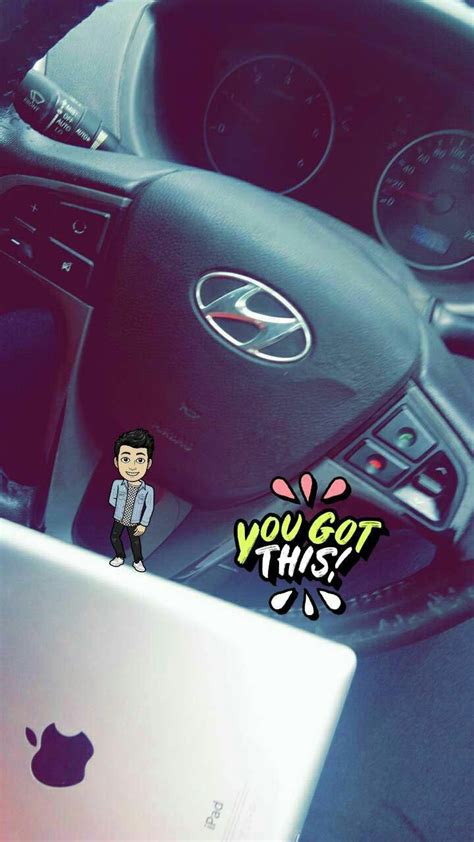 An Image Of A Sticker On The Dashboard Of A Car That Says You Got This