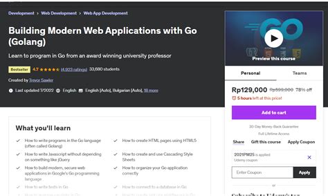 Dibimbingid 10 Kursus Golang Terbaik Buat Pemula Ada Yang Gratis Loh