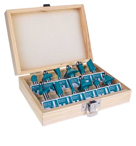 TACSR Pcs Router Bit Set TOTAL Tools Malaysia