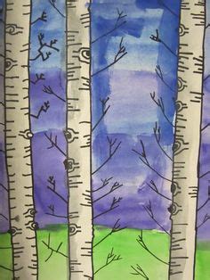 Images About Art Lessons Trees On Pinterest Trees Tree Silhouette And Birches
