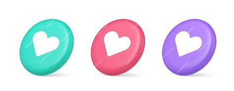 Premium Vector Dating Application Mobile Interface Button With Heart Social Network