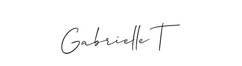 94 Gabrielle T Name Signature Style Ideas Unique Electronic Signatures