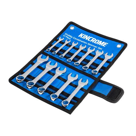 Stubby Combination Spanner Set 12 Piece Metric Kincrome Tools Kincrome