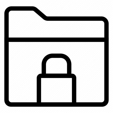 Close Document Filelock Folder Lock Security Closed Icon Download On Iconfinder