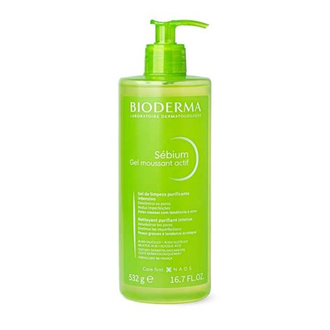 Gel De Limpeza Facial Antiacne Bioderma Sébium Moussant Actif 500ml