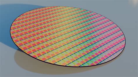 3d Model Silicon Wafer Turbosquid 2256461