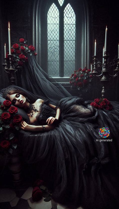 Gothic Sleeping Beauty By Sylviasart On Deviantart
