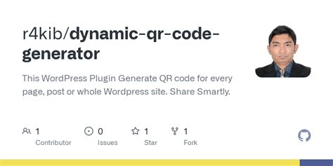 Github R4kibdynamic Qr Code Generator This Wordpress Plugin