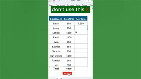 Excel Tips And Trick Viralsshorts Viralshorts Exceltipsandtricks