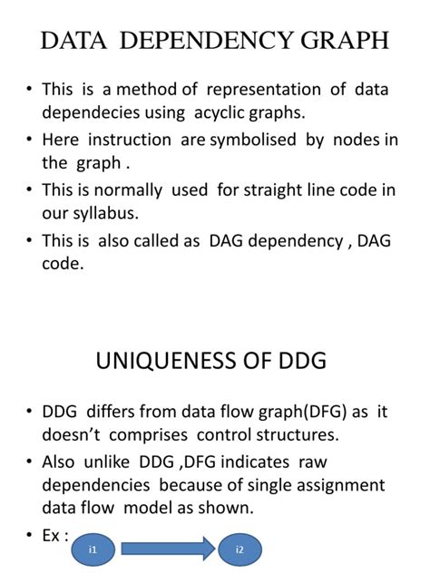 Data Dependency Graph Pdf