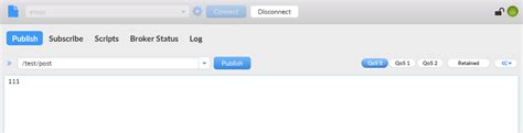 用mqtt fx检查发布和订阅的mqtt消息 mqtt fx无法subscribe csdn博客