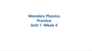 Wonders First Grade Unit 1 Week 4 Phonics Practice Powerpoint Short O