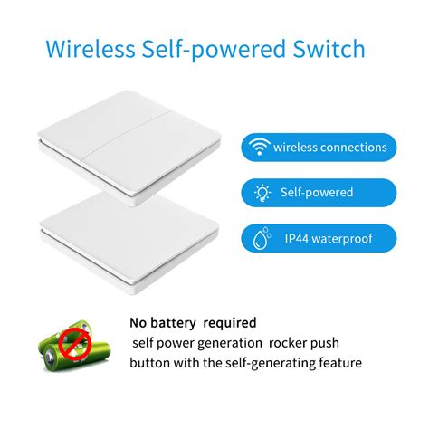 Ip44 Waterproof Zigbee Smart Switch 2a 250v Smart Button Homekit