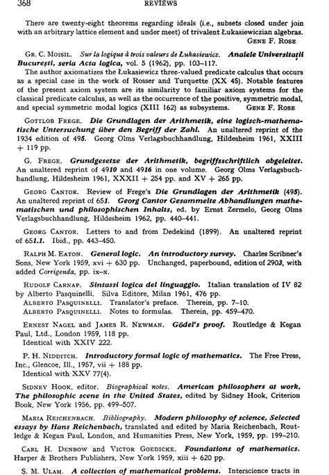 Related Citations The Journal Of Symbolic Logic Cambridge Core