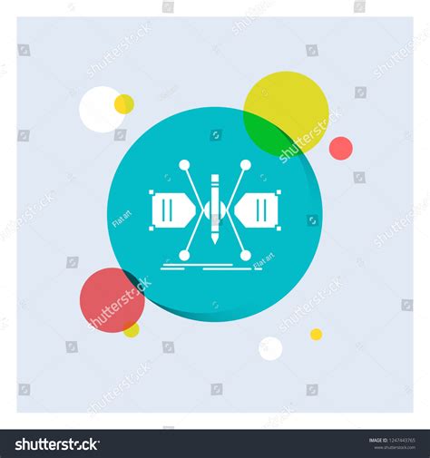 Architect Constructing Grid Sketch Structure White Stock Vector Architect Constructing Grid Sketch Structure White Stock Vector