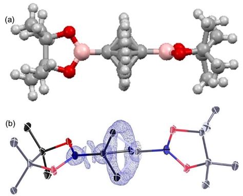 A Molecular Structure Of Bcp 6 In The Asymmetric Unit B Electron