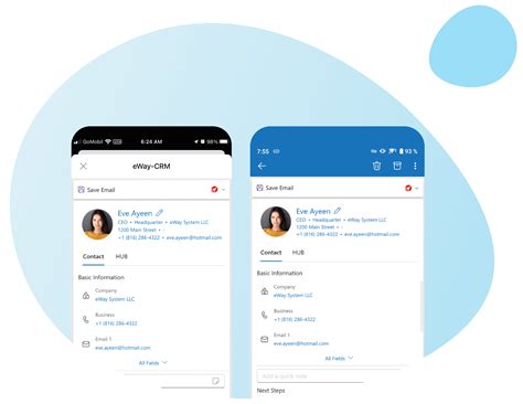 Mobile Crm Android And Ios Eway Crm Mobile On The Go