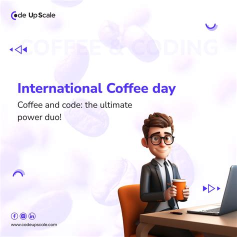 Code Upscale On Linkedin Internationalcoffeeday Codeupscale Coffeeandcode