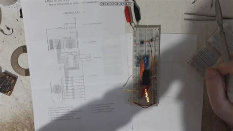 132 At28c16 Eeprom P1 The Preliminary Test Programming Some Test Addresses Youtube