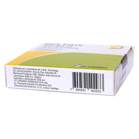 Deltius Colecalciferol 100000 Ui Solucion Oral 1 Ml 4 Ampollas Cruz