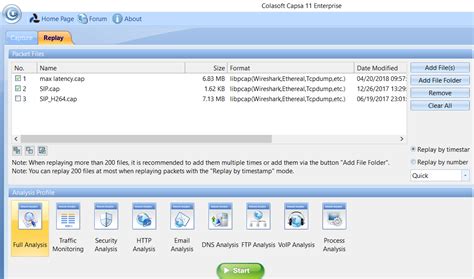 Capsa New Function Colasoft