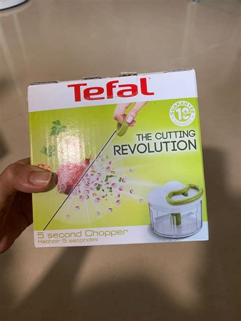 Tefal Manual 5 Second Chopper Furniture And Home Living Kitchenware And Tableware Knives
