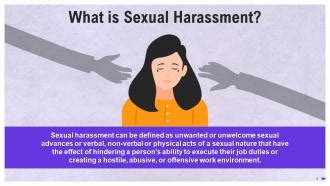 Sexual Harassment PowerPoint Presentation And Slides SlideTeam