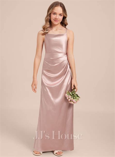 Maid Of Honor Dress Simple Bridesmaid Dresses Dusty Rose Simple