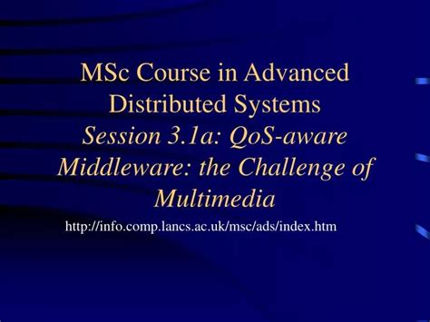 Ppt Infop Lancs Ac Uk Msc Ads Index Htm Powerpoint Presentation Free Download Id 5340752