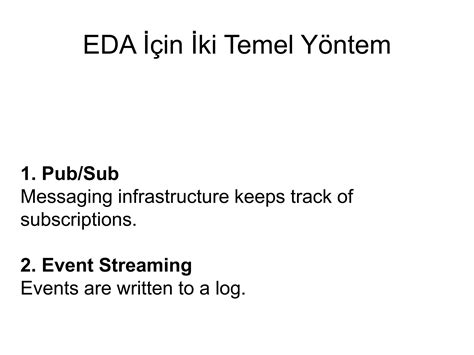 Event Driven Architecture And Message Queues By Orçun Çolak Ppt